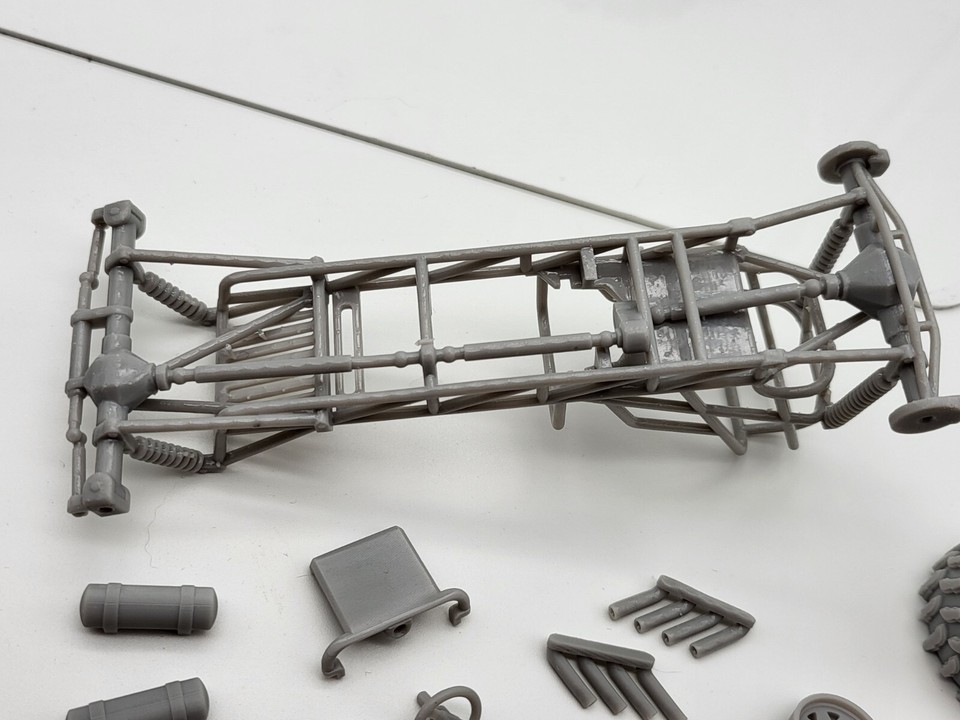 Mud Dragster 4x4 Fully Detailed 1/25 Scale Model Kit | eBay