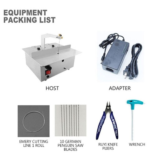 Electric Table Type Curve Saw Small Drawing Saw Wire Saw Diamond Saw ...