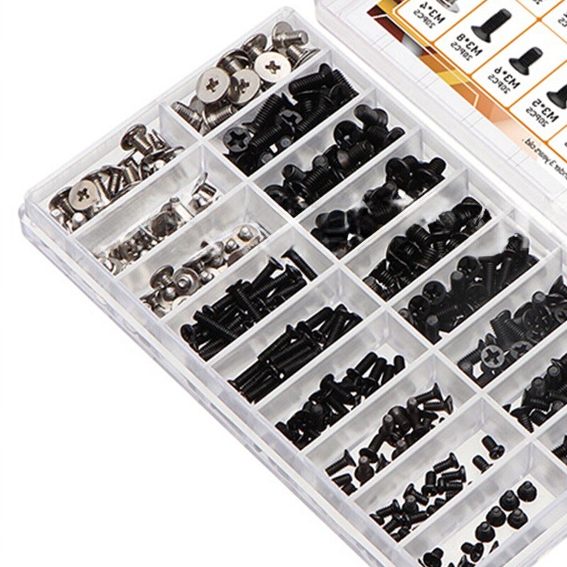 360X Universal Laptop Computer Screw Repair Kit M2-M3 for IBM HP Dell ...