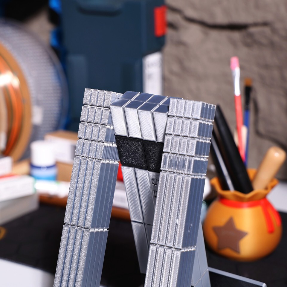 Interstellar Movie TARS Robot Figure Custom 3D Printed Model Gunmetal ...