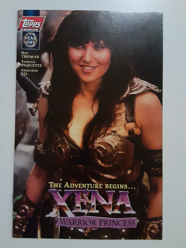 TOPPS COMICS Xena Warrior Princess "Year ONE" PHOTO Cover MINT AU EXCLUSIVE | eBay