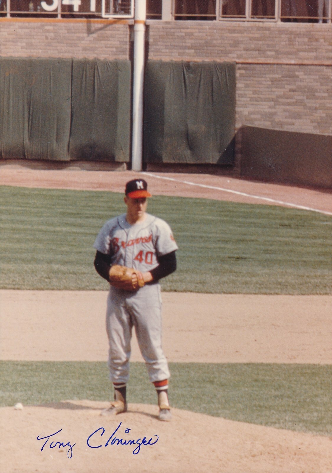 Tony Cloninger Atlanta Braves Signed 5x7 Photo 145349 | eBay