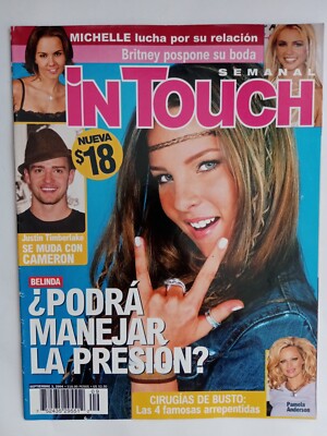 BELINDA IN TOUCH MEXICAN MAGAZINE MEXICO SPANISH SEPTEMBER 2004 | eBay