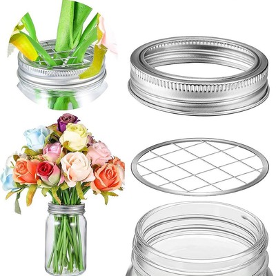1pc Insert Mason Grid Mason Flower Jar Lid Mason Jar Lids Mason Jars | eBay