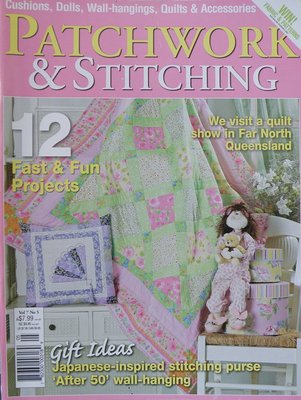 Australian Patchwork and Stitching Magazine Vol 7 No 5 - SAVE 25% Bulk ...