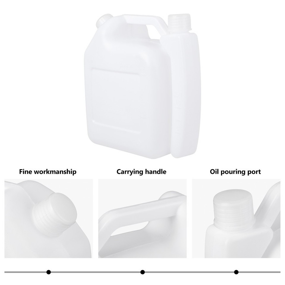 Plastic Oil Bottle: Gasoline Mixing Bottle for 2-Stroke Engine Oil ...