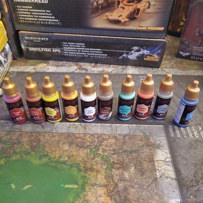 The Army Painter Warpaint Air Color, lot of 10 random, no duplicates ...