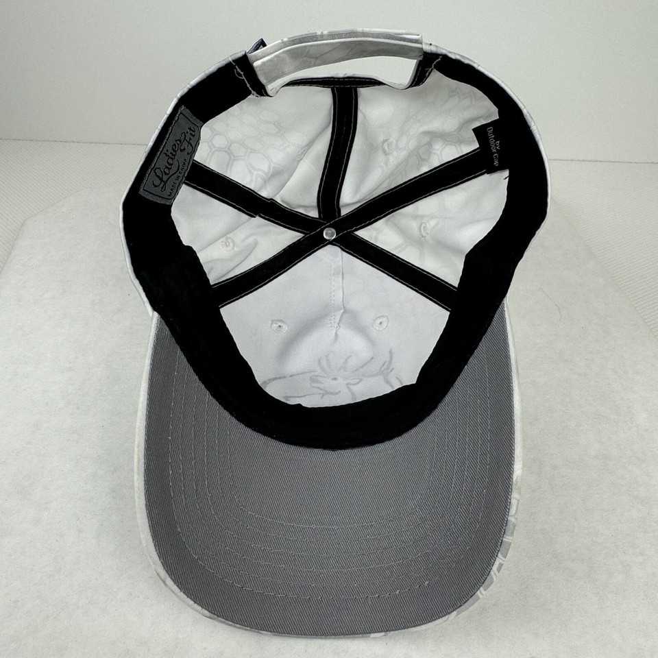 RMEF Kryptek Yeti Ladies Fit Camouflage Cap Gray Rocky Mountain Elk ...