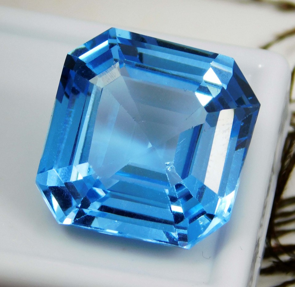 Natural Santa Maria Blue Aquamarine – 24.70 Ct | Untreated & Certified ...