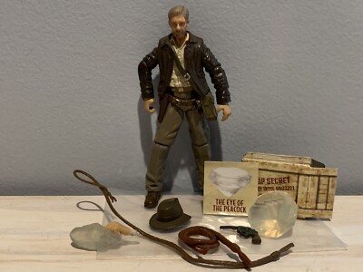 Indiana Jones 3.75” Kingdom Of The Crystal Skull Loose 100% Complete ...