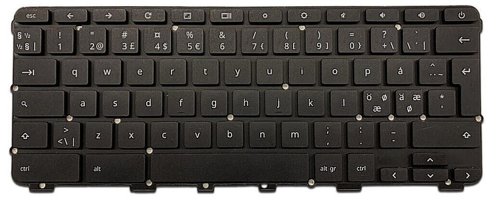 LAYOUT NOR KEYBOARD FOR LENOVO IBM Chromebook N23 QWERTY SN20Q39943 ...