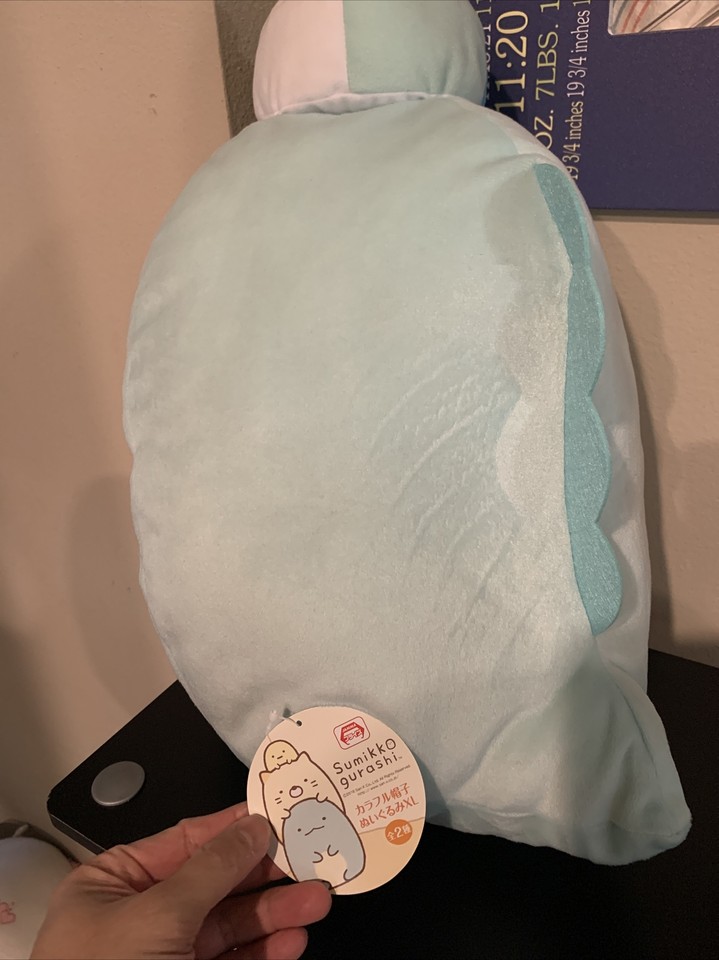 Big 14” Tokage Dinosaur plush Sumikko Gurashi With Baseball Cap Hat | eBay