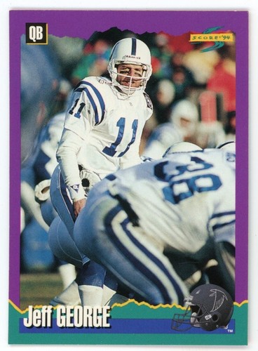 1994 Score Football Card #75 Jeff George | eBay