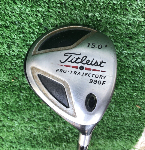 TITLEIST PRO TRAJECTORY 980F FAIRWAY WOOD 15* FAIRWAY AccuFLEX Icon V3 ...