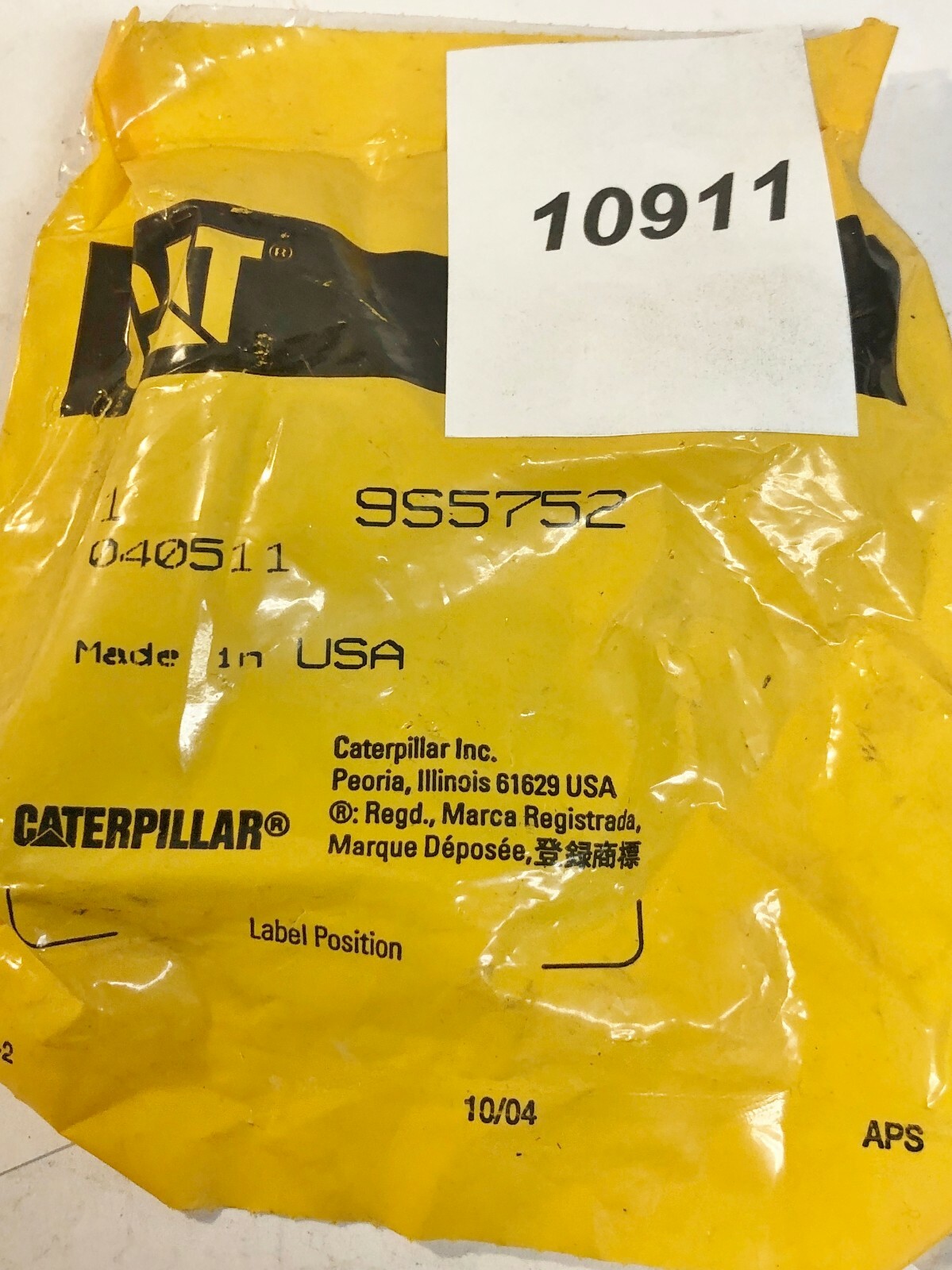 CAT 9S-5752 Caterpillar Terminal #10911 / 11024 / 11086 | eBay