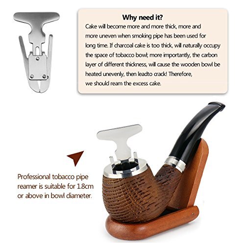 Joyoldelf Portable Smoking Pipe Cleaning Tool – Stainless Steel 3-in-1 ...