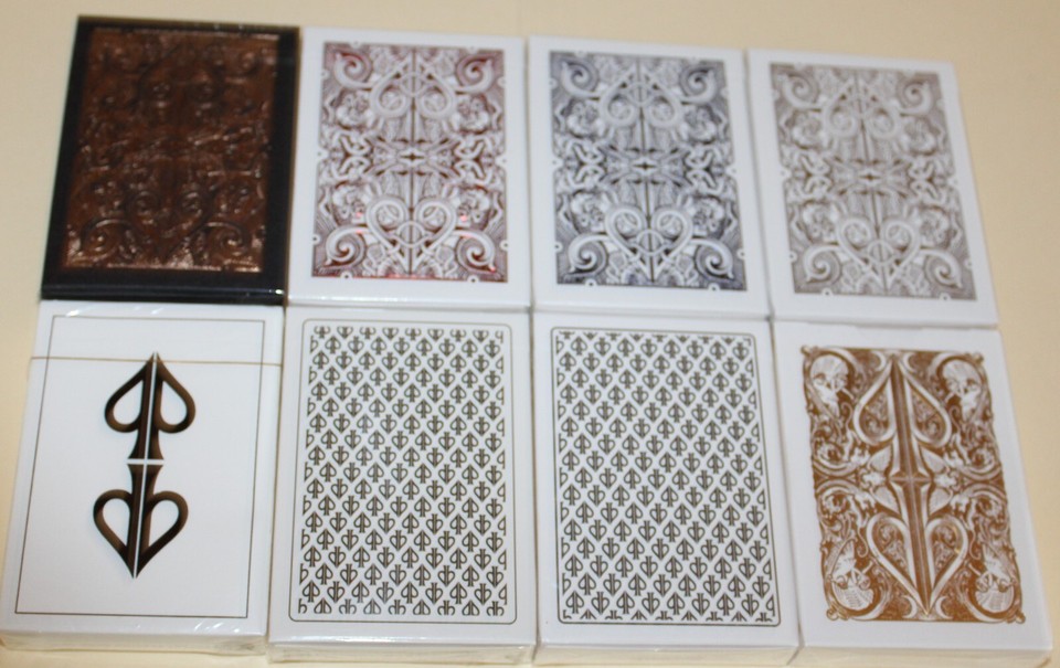 David Blaine Rare Ltd Ed, Gold Split Spades-Black Lions, White Lions ...