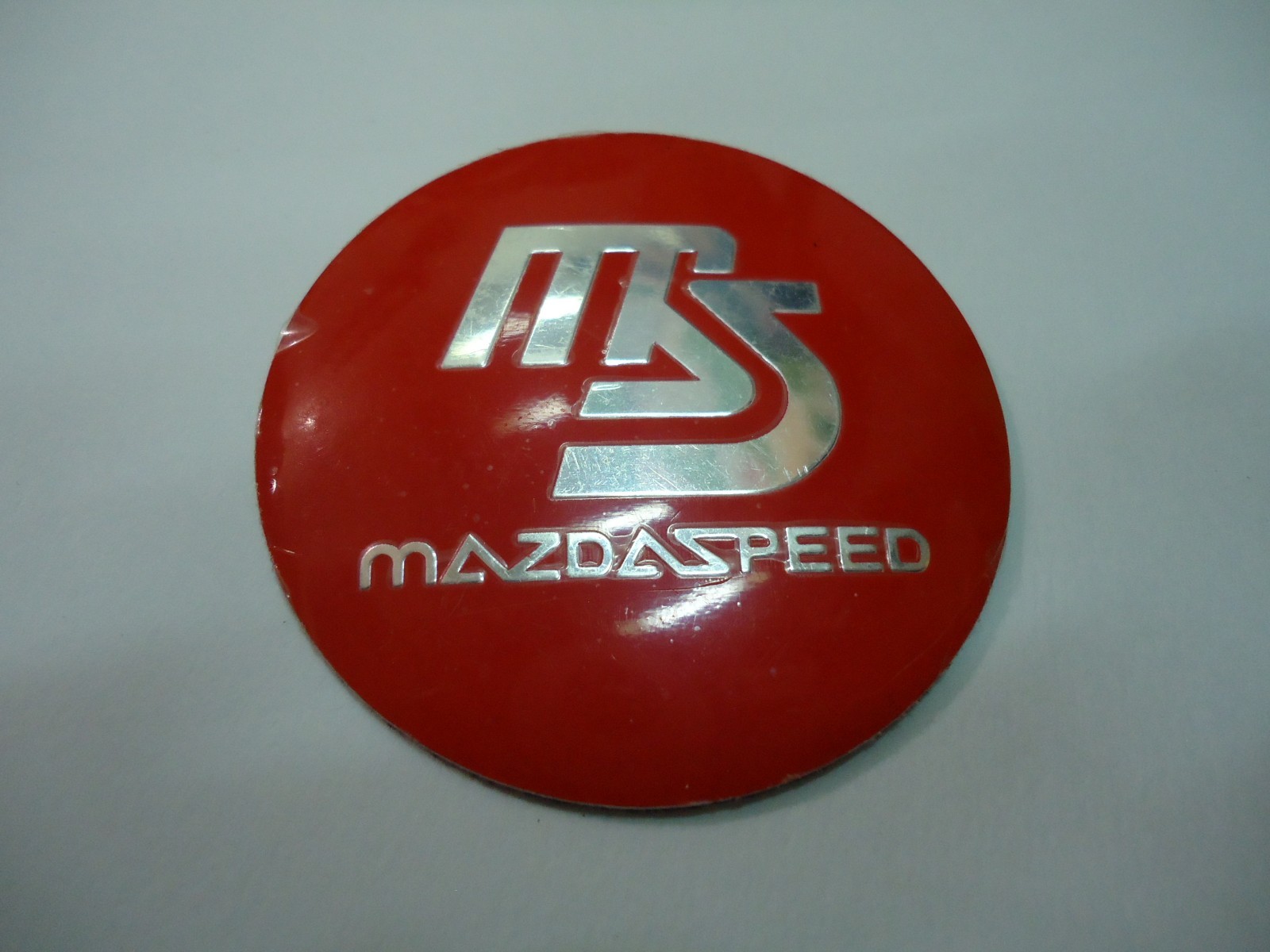MAZDASPEED CAR WHEEL CENTER CAP 3D SOLID BADGE STICKER 56MM / 2.2 INCH ...