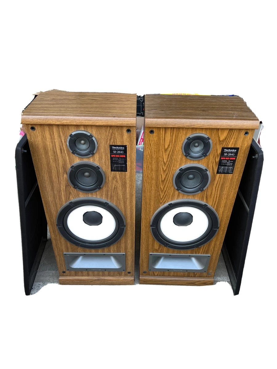 Technics 3 Way Speakers