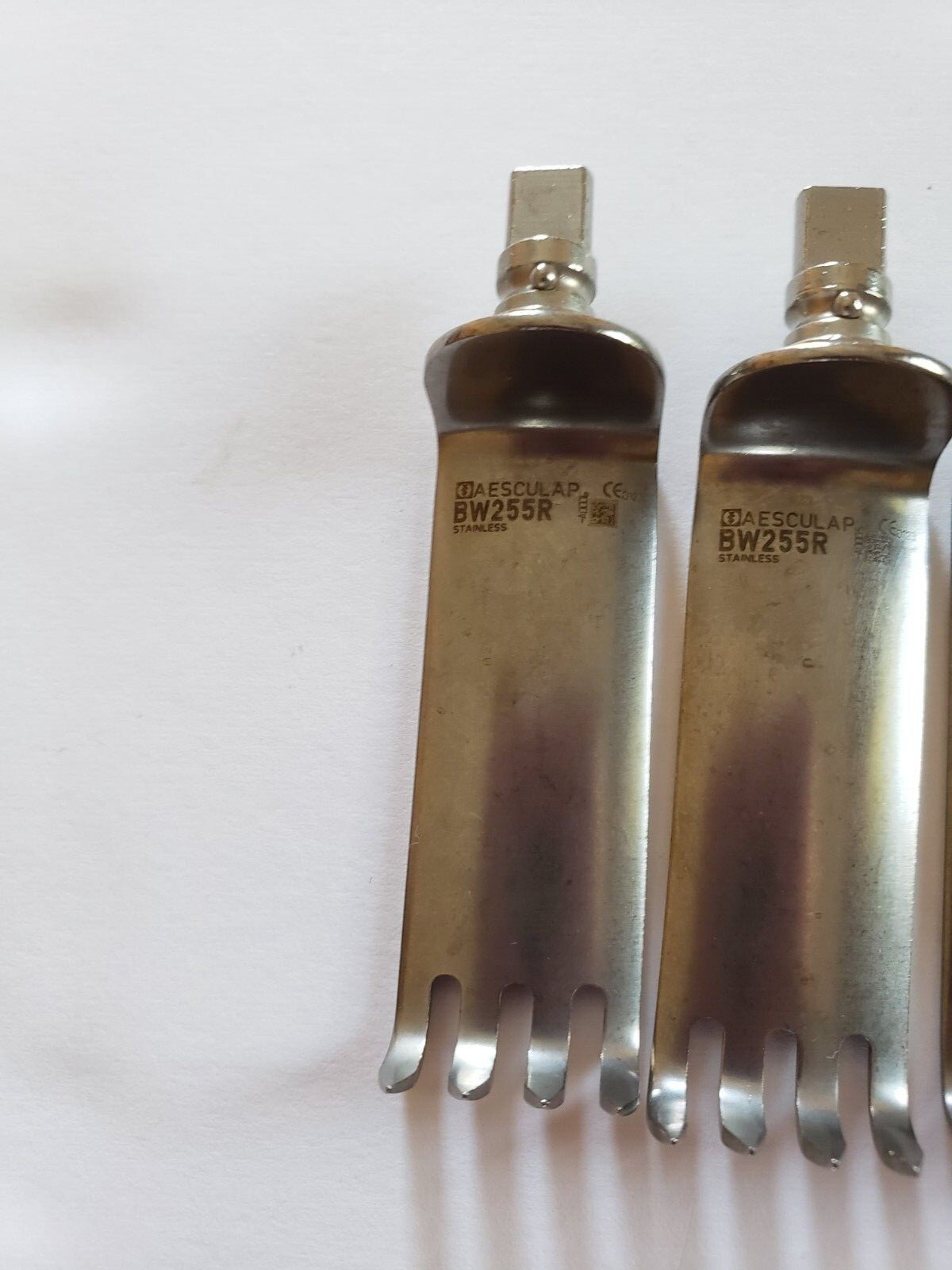 Lots Of 6 Aesculap Orthopedic Casper Cervical Retractor Blades BW255R ...