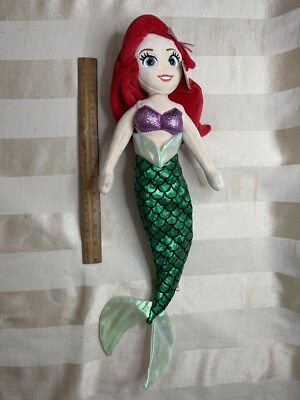 Ty Beanie Disneys Princess Ariel Little Mermaid 19” Plush Sparkle | eBay