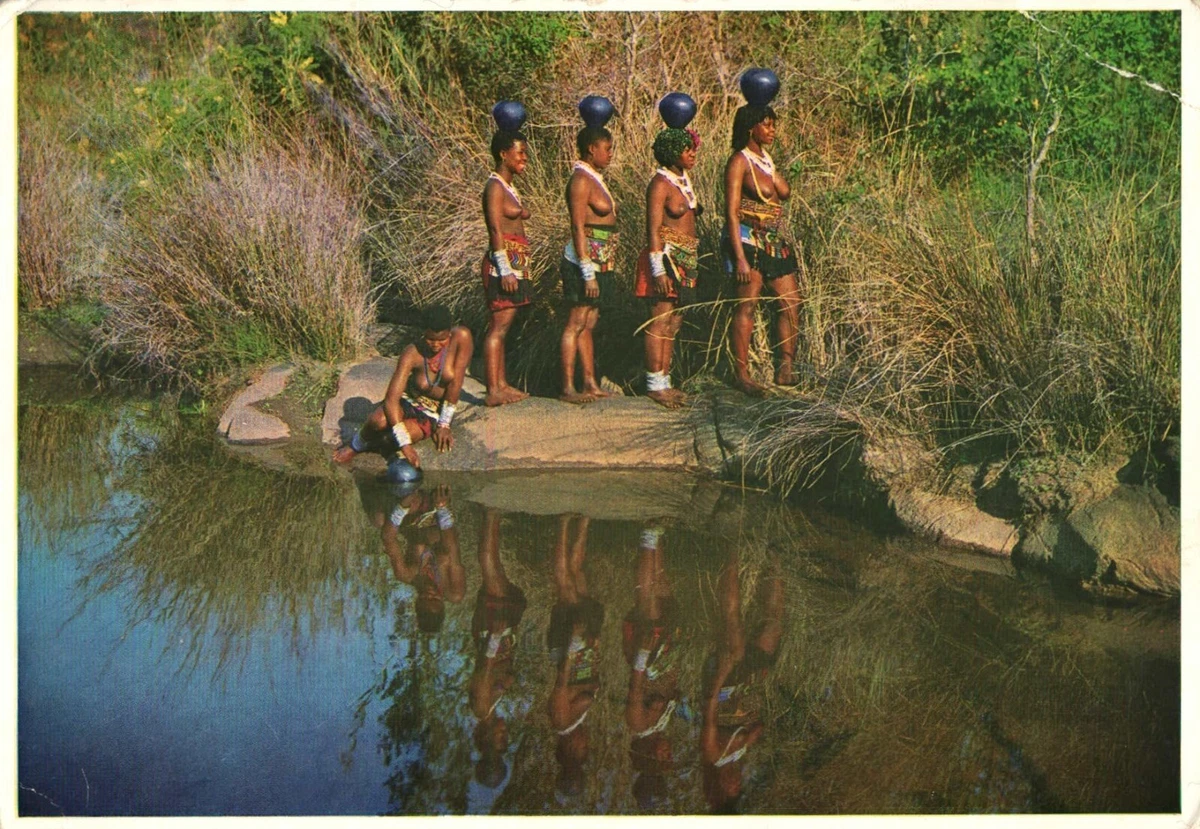 Zulu Reed Dance Bathing