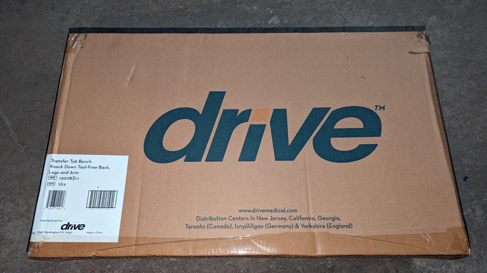 Drive Medical 12011kd-1 Plastic Tub Transfer Bench 822383224916| eBay