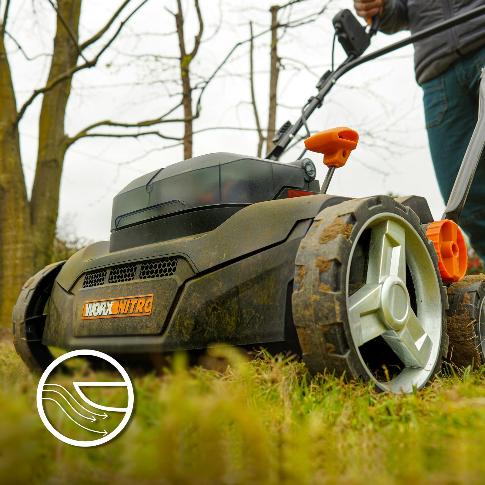 WORX Powershare Cordless Scarifier and Aerator 40V Brushless BODY ONLY ...