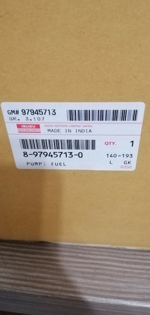 8979457130 Isuzu Pump Fuel 8979457130 Genuine OEM Part for sale online ...