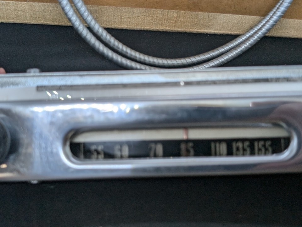 NOS 1951 1952 CHEVROLET RADIO PANEL KIT AND TUNING CONTROL WESTERN AUTO ...