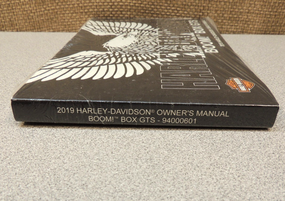 -NEW- OEM HARLEY-DAVIDSON 2019 Boom! Box GTS Owners Manual User Guide ...