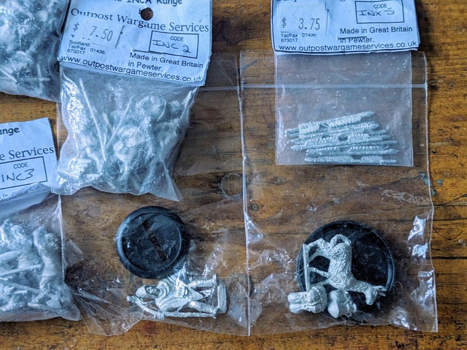 28mm 25mm Medieval Renaissance Inca job lot Mythic Americas | eBay UK