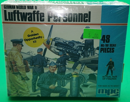 Vintage MPC German World War II Luftwaffe Personnel Kit #1-6012! SEALED ...
