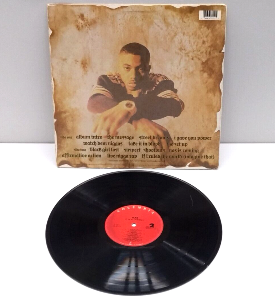 Nas - It Was Written LP 1996 US ORIG The Firm AZ Foxy Brown Cormega Jay ...