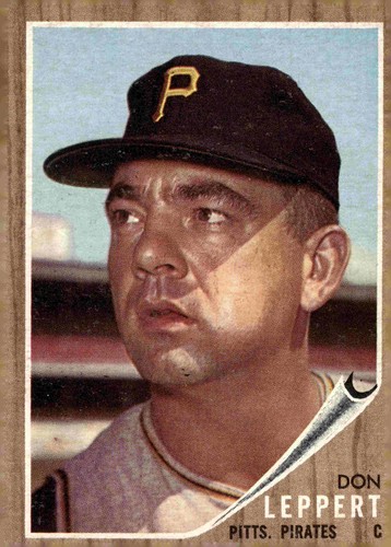 1962 Topps Don Leppert #36 - Pittsburgh Pirates | eBay