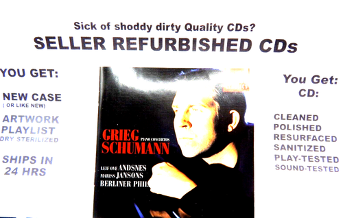 SCHUMANN, GREG SCHUMANN Piano Concertos EMI CLASSICS -REFURBISHED CD 724355756220 | eBay