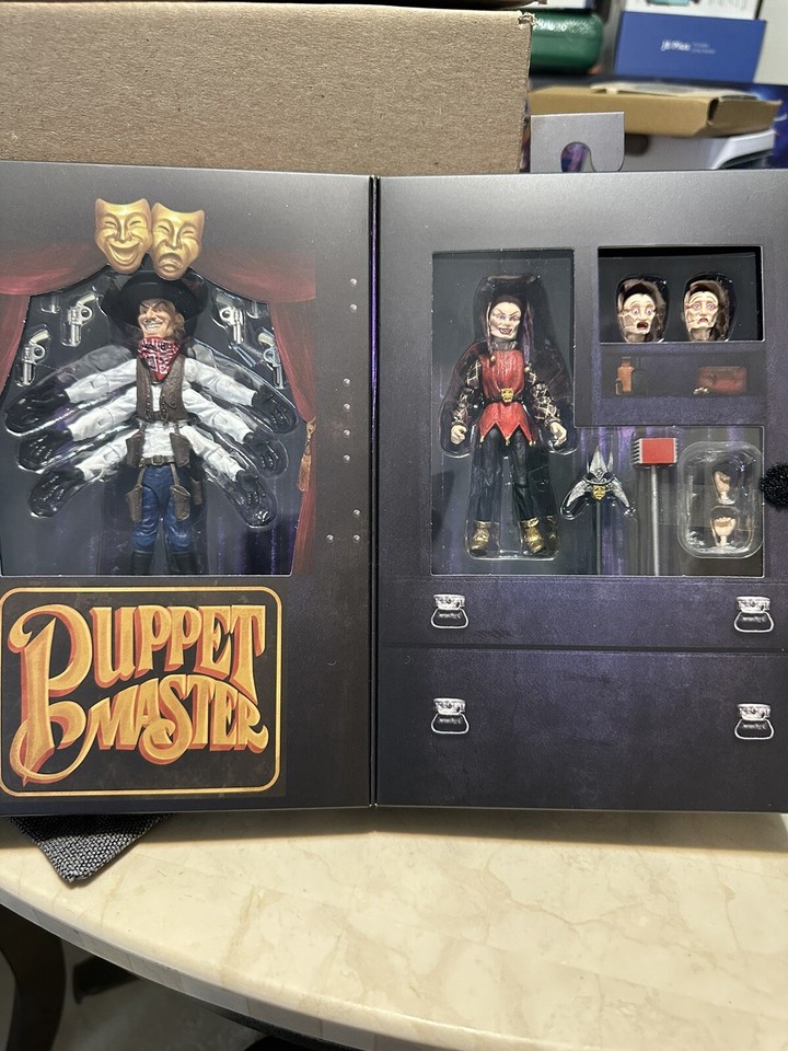 Puppet Master Ultimate Six-Shooter and Jester 2 Pack Action Figures ...