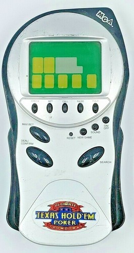 MGA Ultimate Texas Hold'Em Poker Showdown Handheld LCD Game | eBay