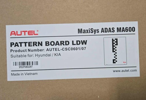 Autel CSC0601-07 MaxiSys ADAS Pattern Board LDW Calibration Target ...