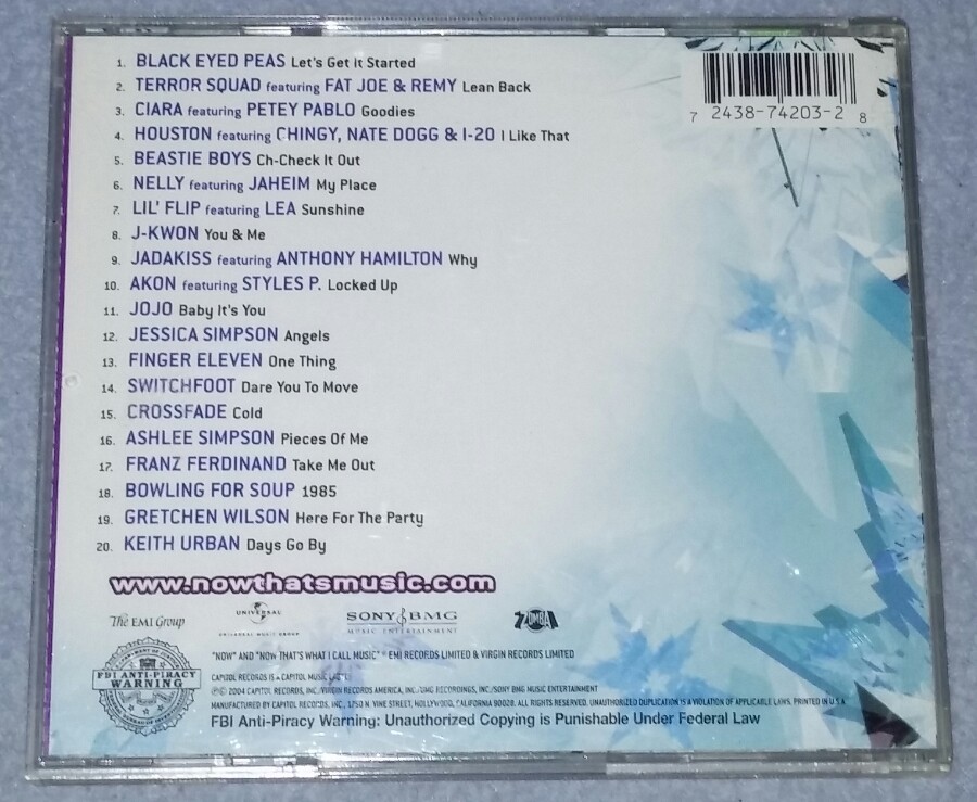 Now That's What I Call Music! 17 by Various Artists (CD, Nov-2004, EMI ...