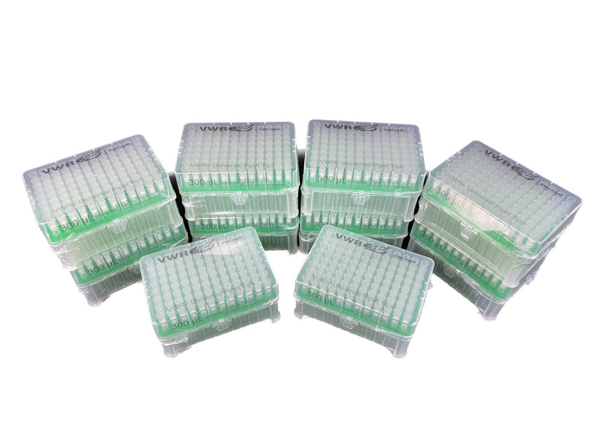 300uL Universal Fit Filtered Sterile Pipette Tips - 4800 Tips/case