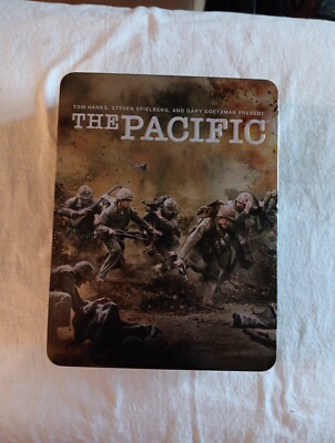 The Pacific (DVD, 2010, 6-Disc Set, HBO Home Entertainment) Tin Case ...