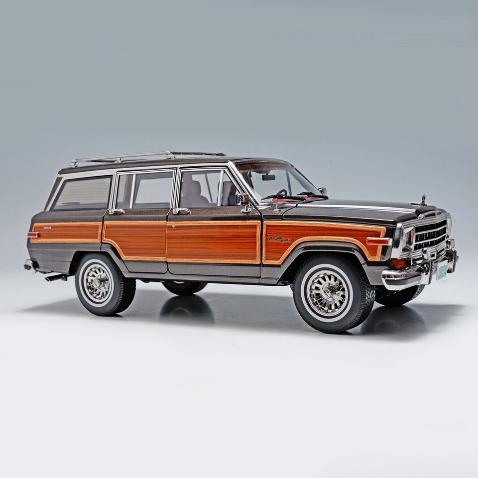 DD Model 1/18 Scale Jeep Guand Wagoneer Brown Diecast Car Model Toy ...