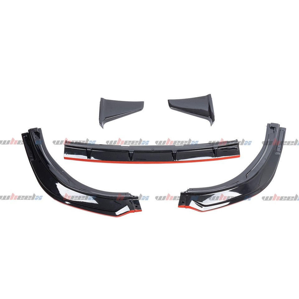 For Toyota Camry SE XSE 18-20 Front Bumper Splitter Lip + Rear Diffuser ...
