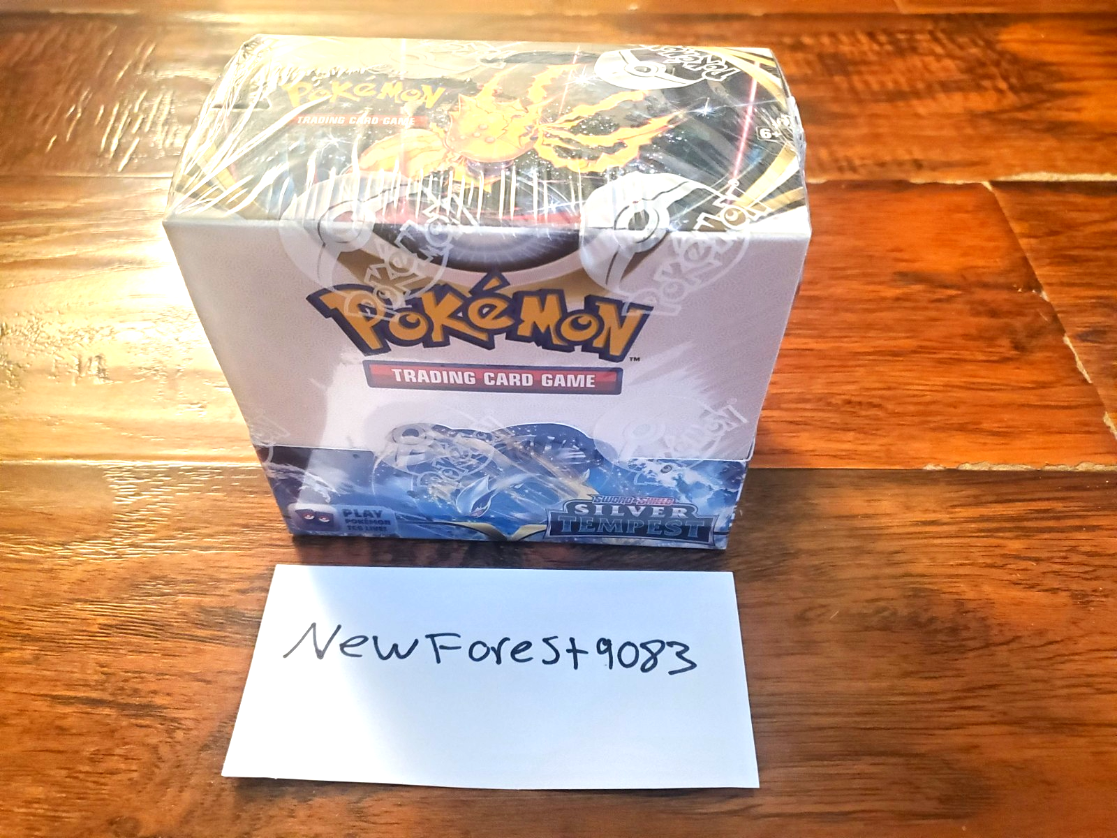 Pokemon TCG Silver Tempest Booster Box Factory Sealed! - UPC sticker on ...