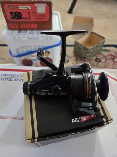 ABU CARDINAL 753FC SPINNING REEL WITH BOX | eBay