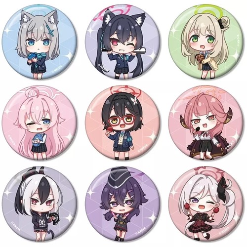 Blue Archive The Animation Badge Bins Alle 9 Typen Set Sammlerstück ...