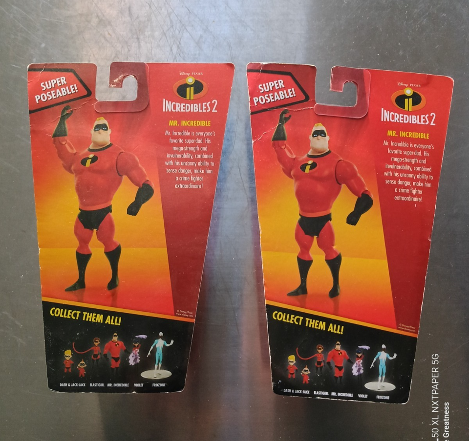Disney Pixar's Incredibles 2 - NEW Mr. Incredible 4" Inch Figures | eBay