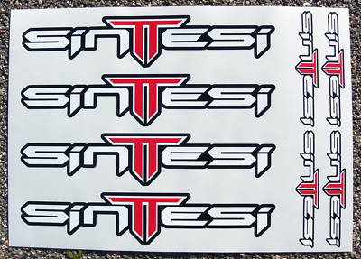 SINTESI Mountain Road Bike Cycle Frame Decals Stickers | eBay UK