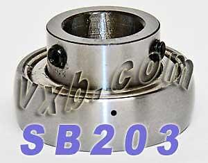 SB203 Bearing 17mm Bore Insert Mounted Bearings 12243 | eBay